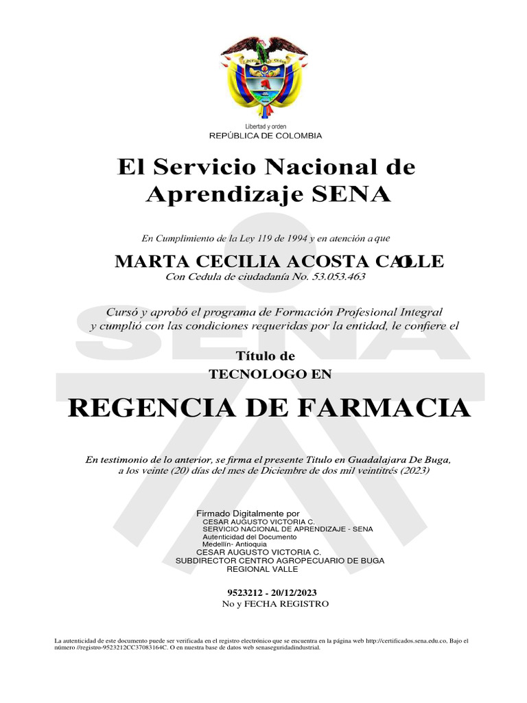 Diploma de Regente | PDF