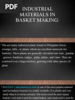 Indigenous Creative Crafts - Module 3 | PDF | Basket Weaving | Weaving