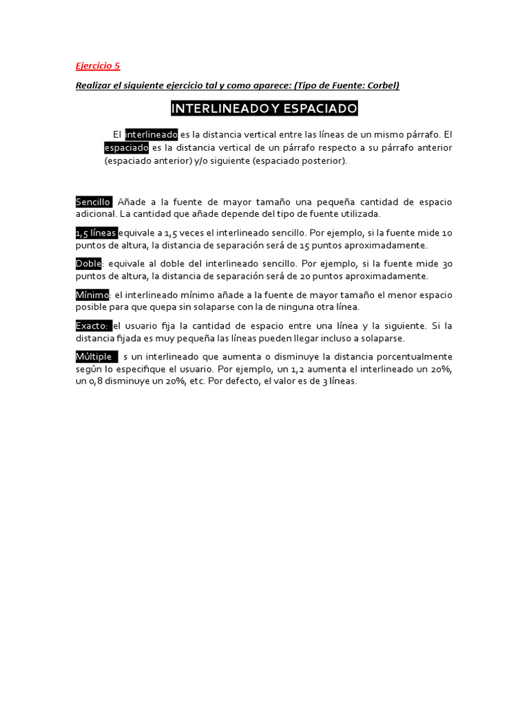 Ejercicio 5 | PDF