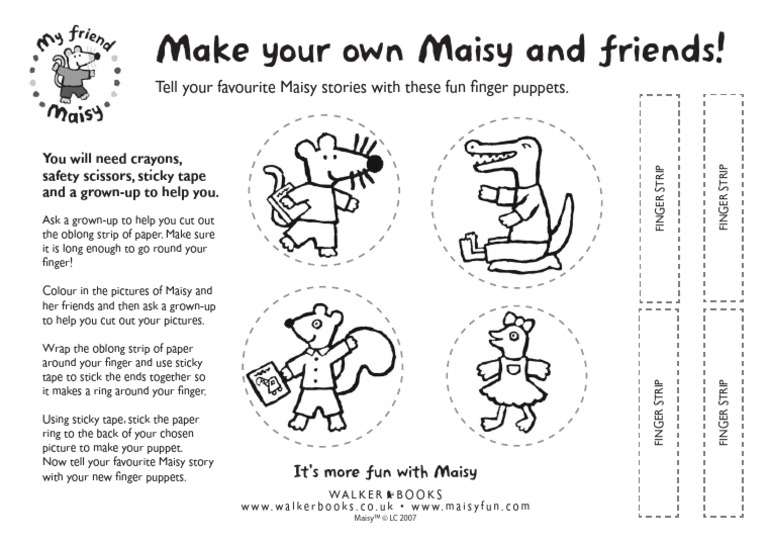 Maisy Puppets | PDF