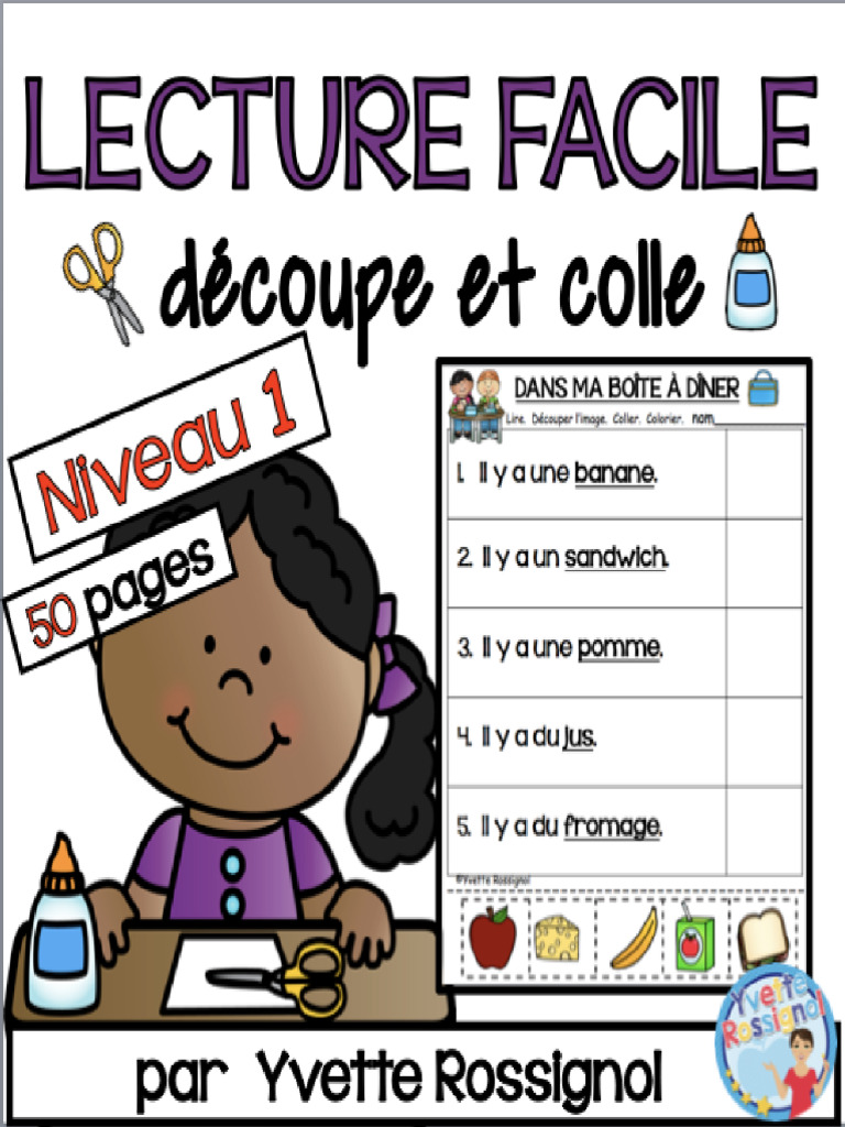 Lecture Facile : Découpe et Colle | PDF | Arts du langage et discipline