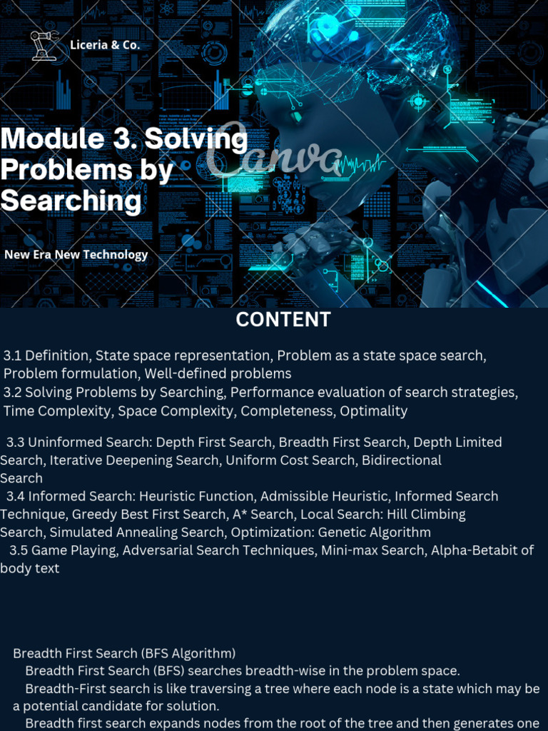 Module 3 Solving Problems By Searching 20230824 200318 0000 5270