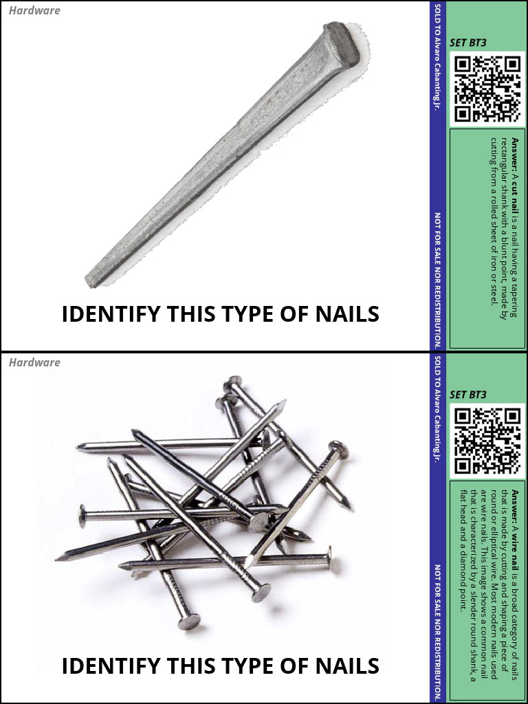 REVGO Printable Flashcards (BT3) - Alvaro Cabanting JR 01 | PDF | Screw ...