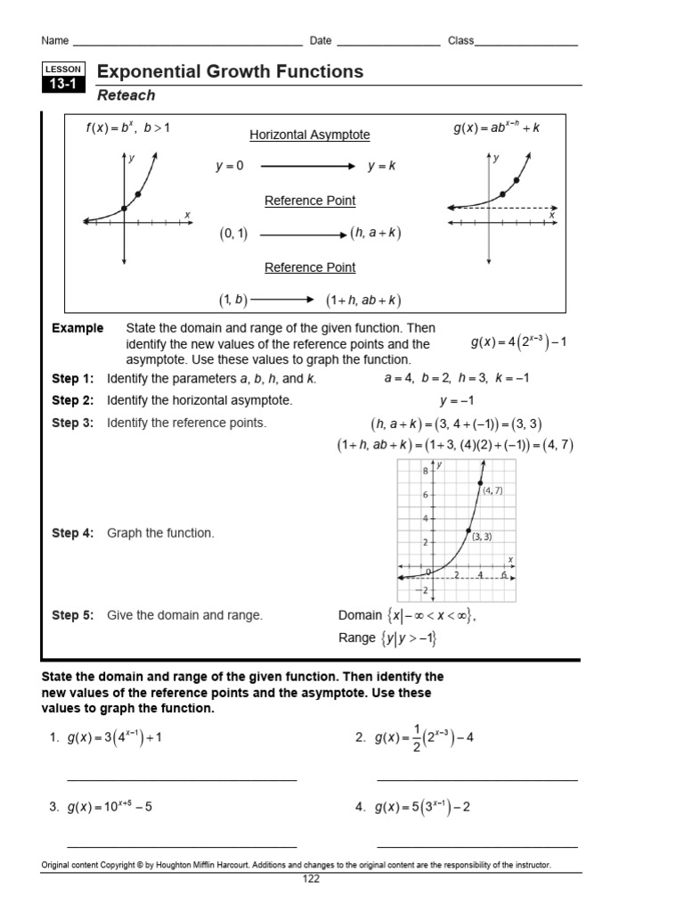 Reteach 5 | PDF | Function (Mathematics) | Mathematical Analysis