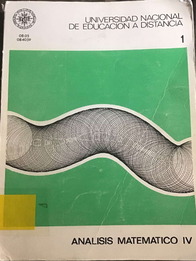 Análisis Matemático IV.1. - Enrique Linés Escardó | PDF
