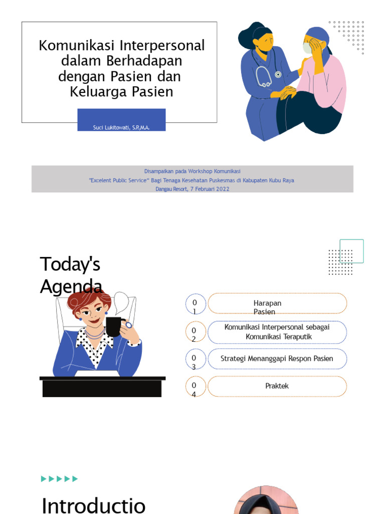 3.materi 3-Komunikasi Interpersonal Dalam Berhadapan Dengan Pasien Dan Keluarga Pasien | PDF