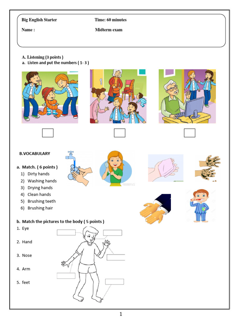 Big English Starter Unit 4 To 5 | PDF