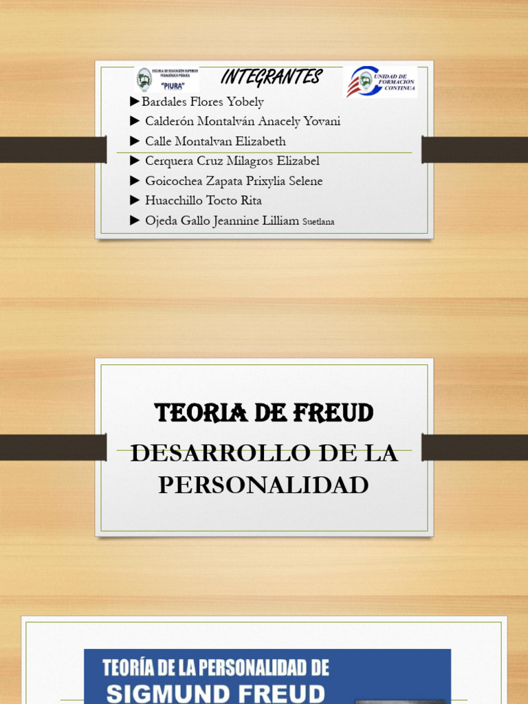 Diapositivas Teoria de Freud | PDF