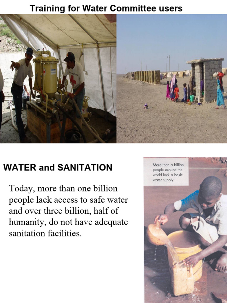 Water and Sanitation Training Overview | PDF | Wash | Drinking Water
