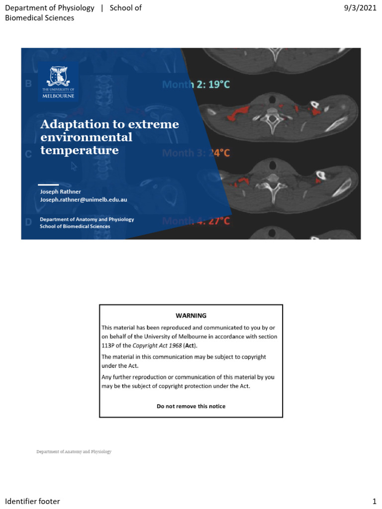 PHYS30012 - Week7 - Heat Acclimation | PDF | Heat Transfer | Humidity