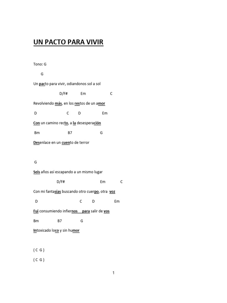 Un Pacto para Vivir | PDF