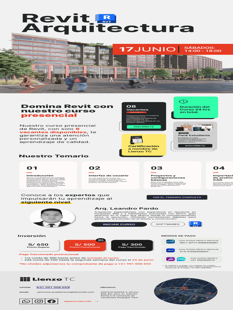 Brochure - Revit Arquitectura-Comprimido - 1 | PDF | Autodesk Revit ...