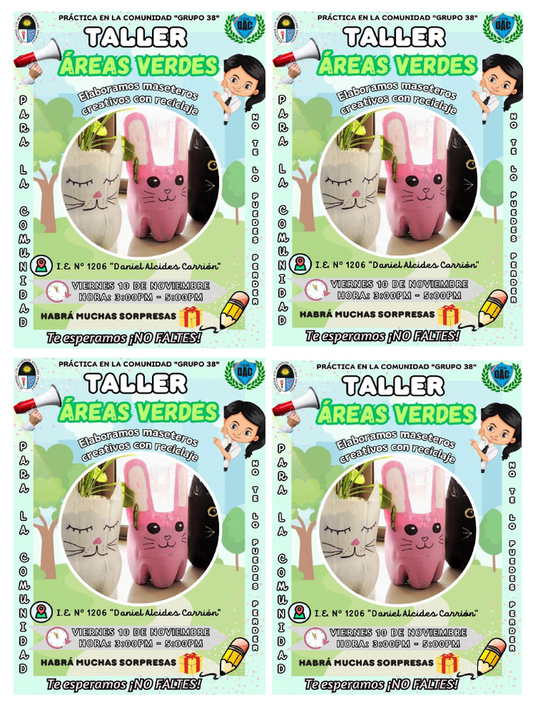 Afiche Áreas Verdes | PDF