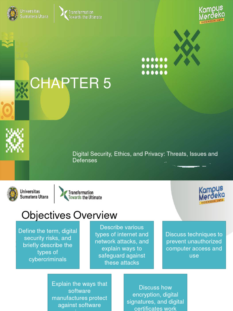 Bab5 Digital Security, Ethics, and Privacy Threats, Issues and Defenses ...