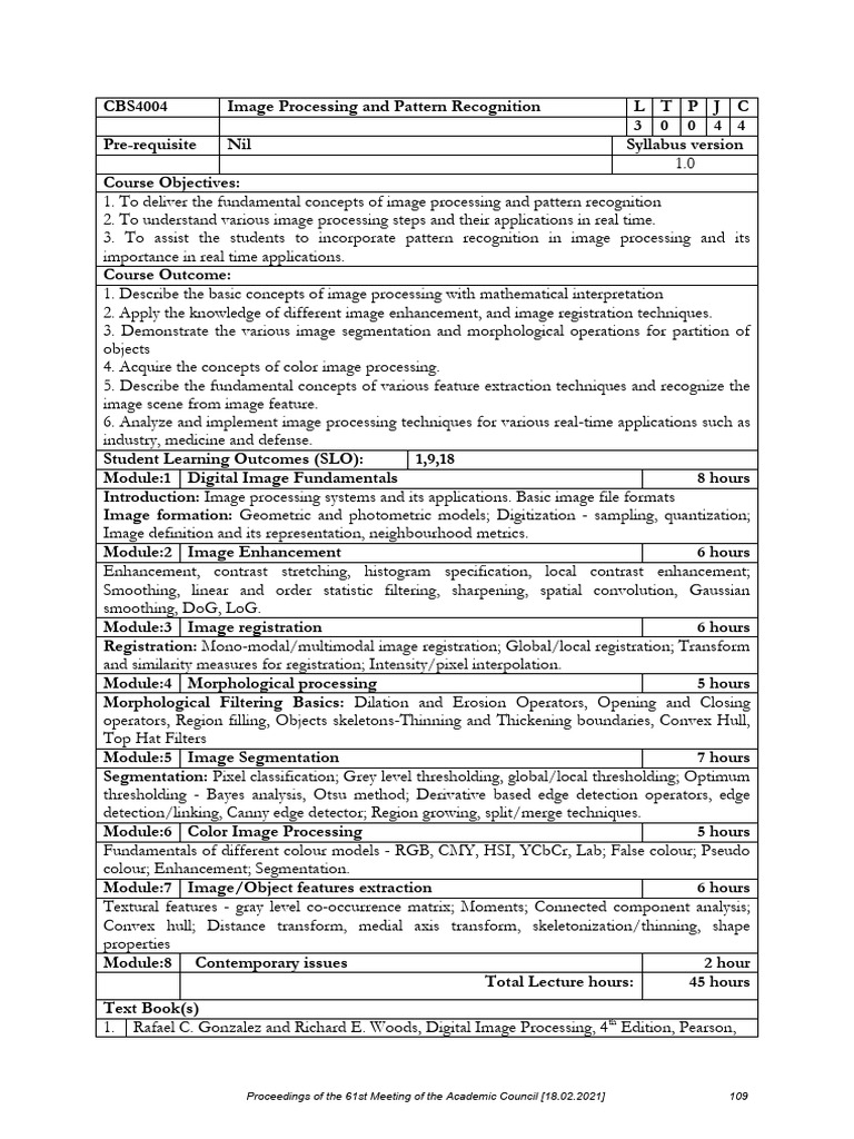 CBS4004 - Image-Processing-And-Pattern-Recognition - Eth - 1.0 - 66 - CBS4004 - 61 Acp | PDF ...