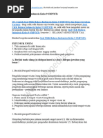 Soal Sas Ganjil Bahasa Indonesia Kelas 9 Kurmer Tapel 2024-2025 | PDF