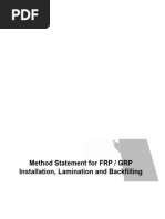 SOP - FRP Pipe Jointing Procedure. | PDF | Fibre Reinforced Plastic ...