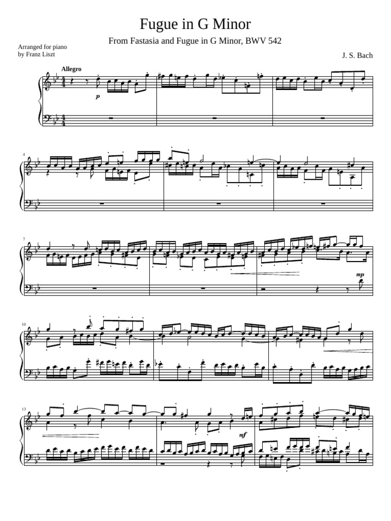 Bach | PDF | Music Theory | Elements Of Music