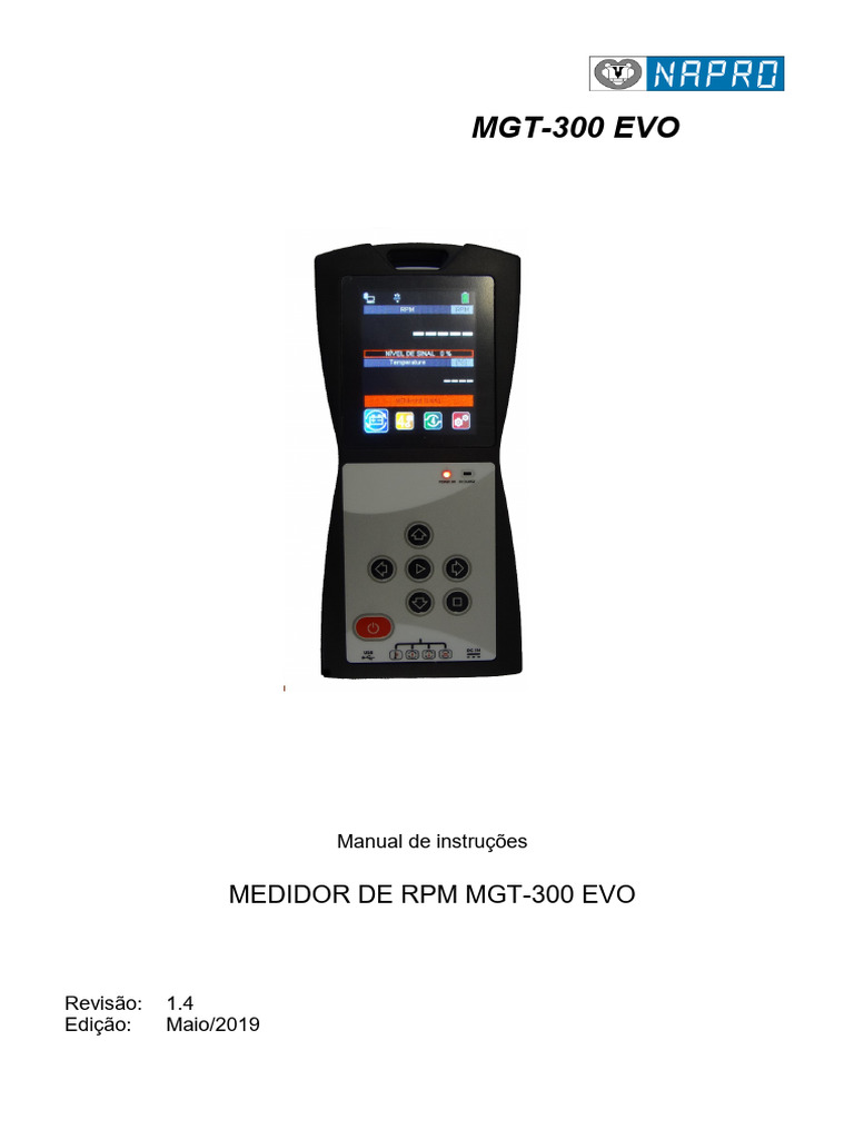 Manual MGT 300 EVO Despoluir | PDF | Driver de dispositivo | USB