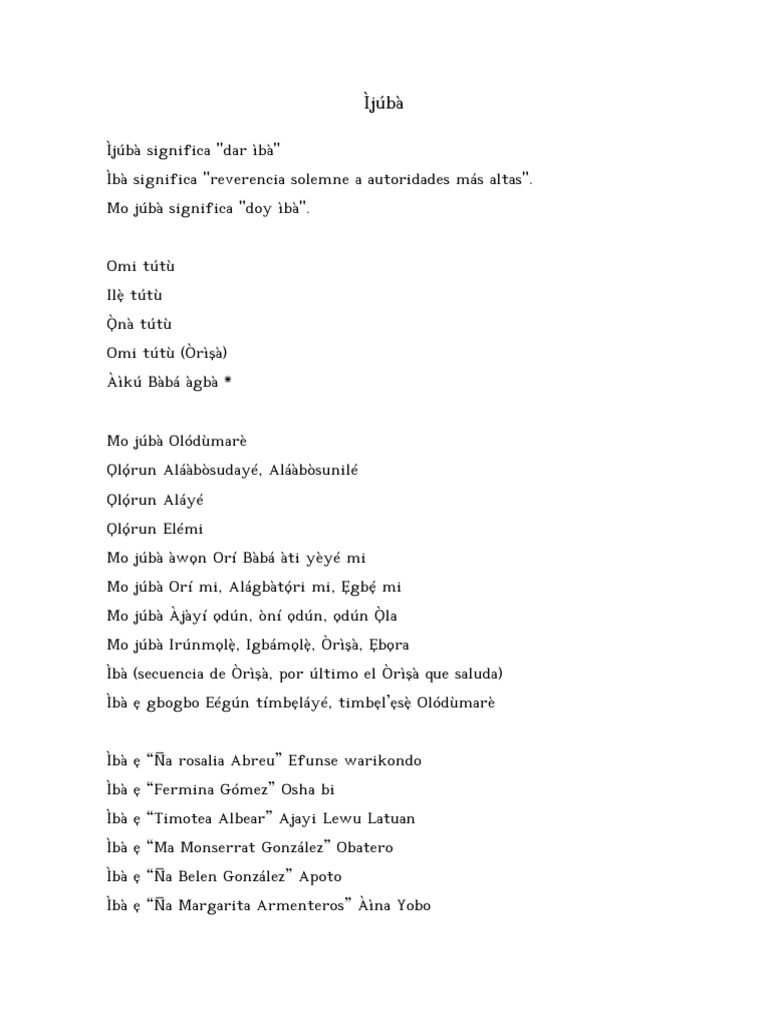 Ijuba | PDF