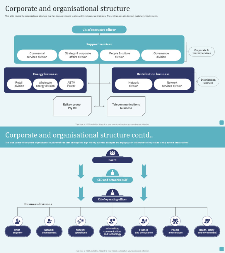 Corporate Structure Overview Slides | PDF | Organizational Structure ...