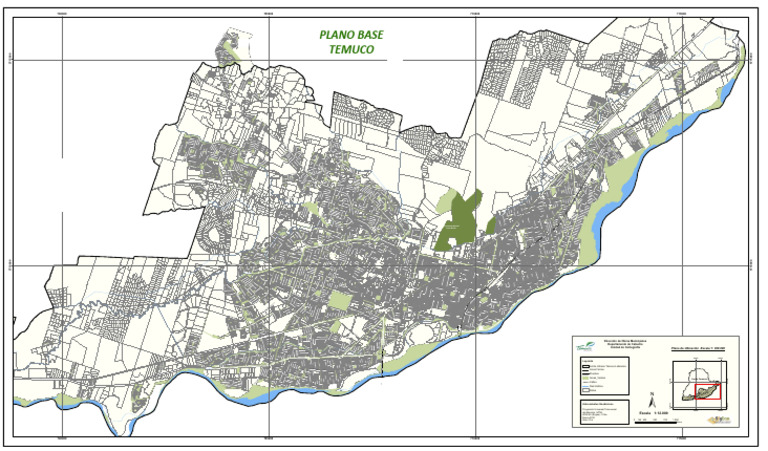 Plano-Calles Temuco 2020 | PDF