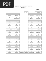 Denah Bus Seat 2-2 50 | PDF