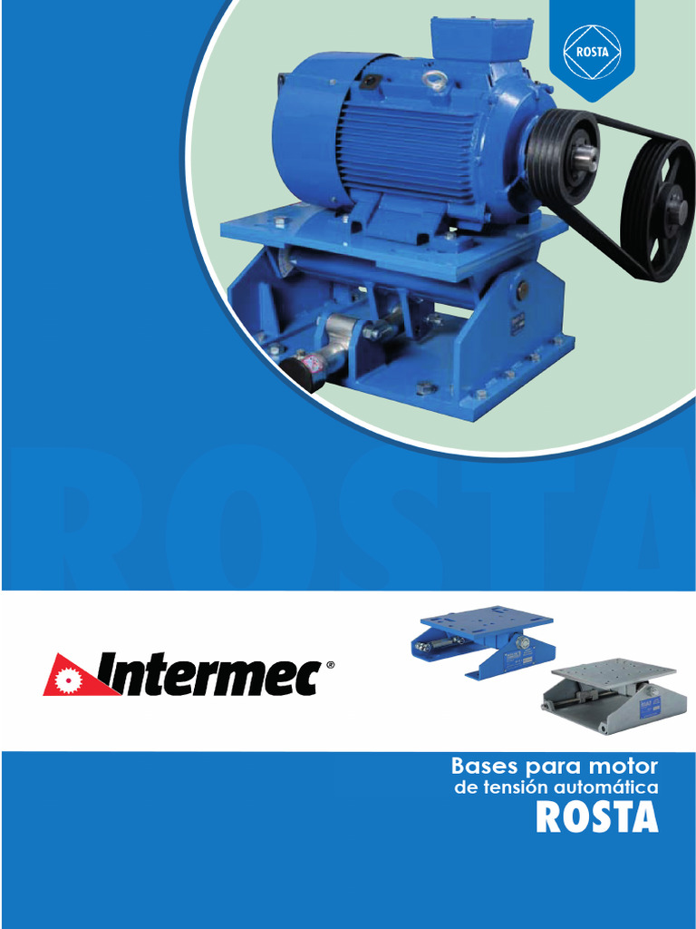 Bases para Motor Rosta - Intermec | Descargar gratis PDF | Tornillo ...