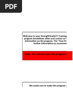 Russwole Powerbuilding Program Overview | PDF | Kettlebell | Recreation