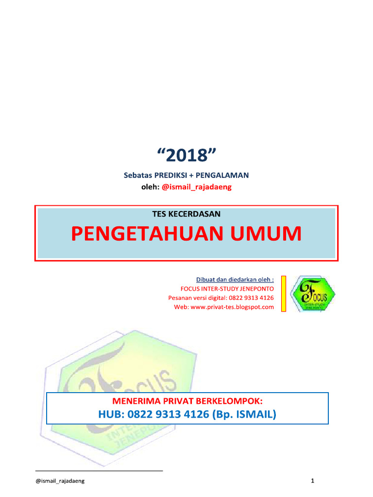 Soal PU | PDF