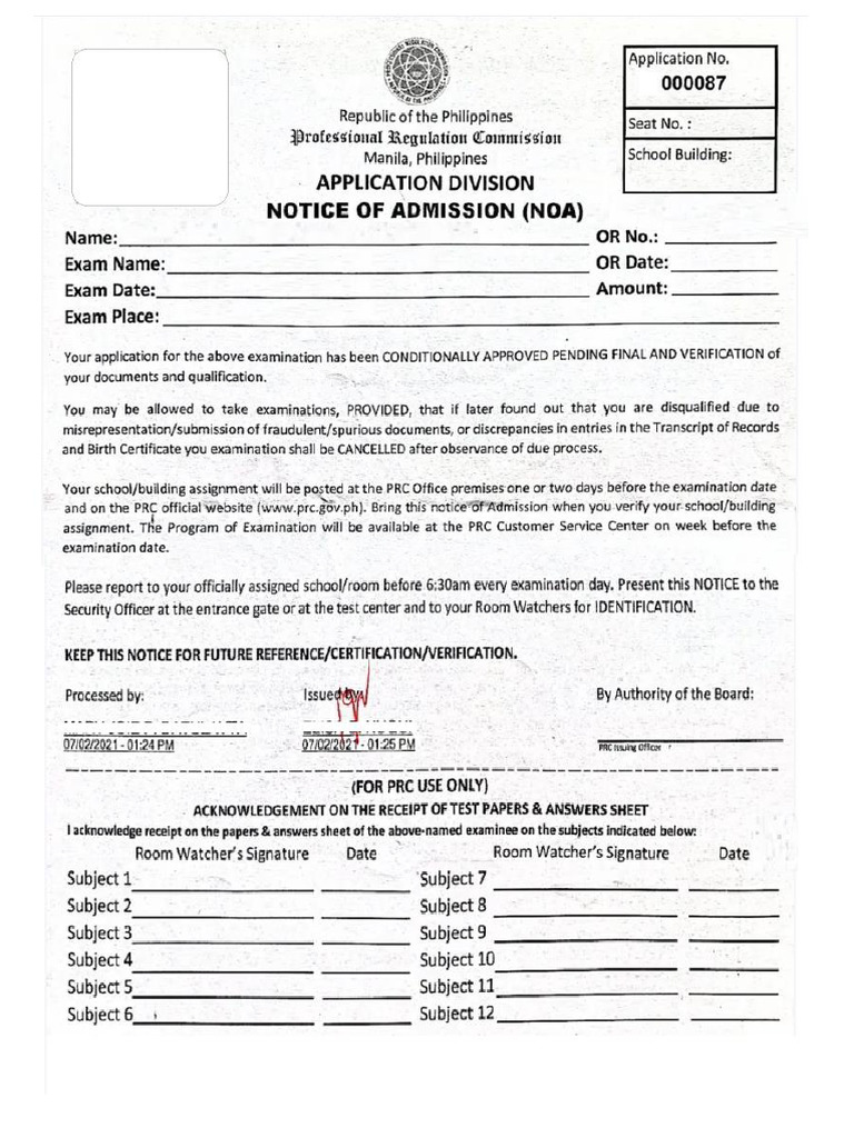 SAMPLE-NLE-NOA | PDF