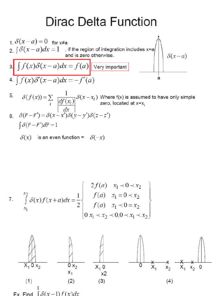 Delta Function | PDF