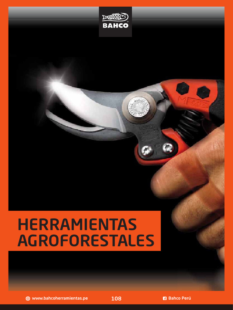 Bahco | PDF | Factores humanos y ergonomía | tijeras
