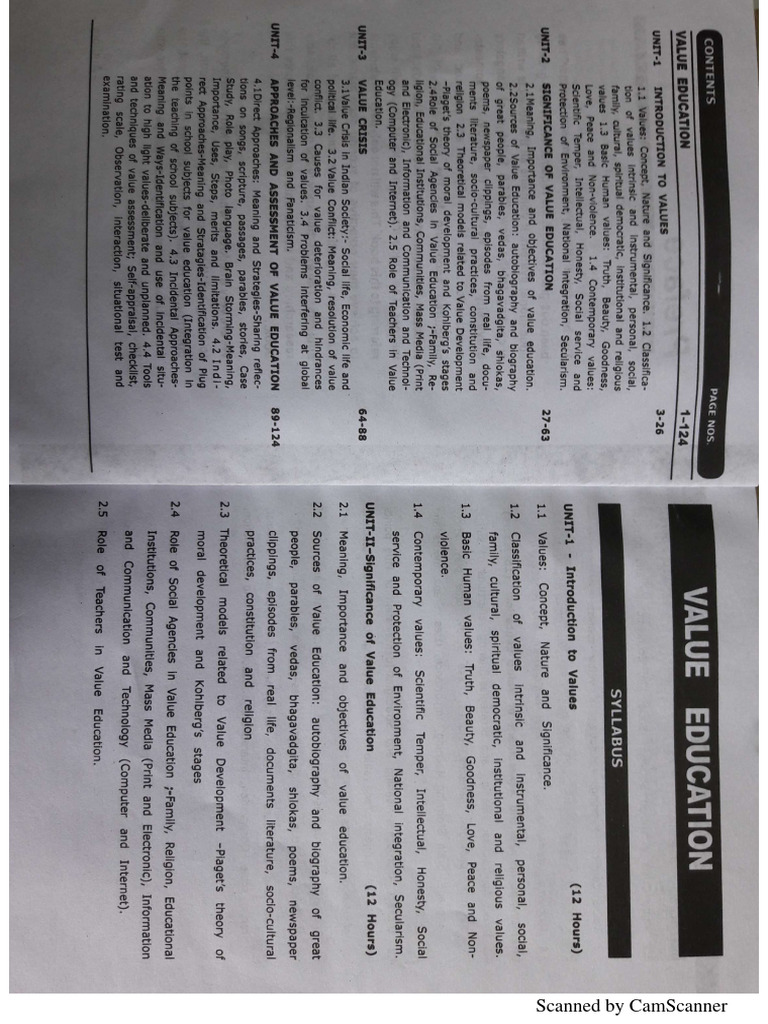 Value Education | PDF Value Education | PDF
