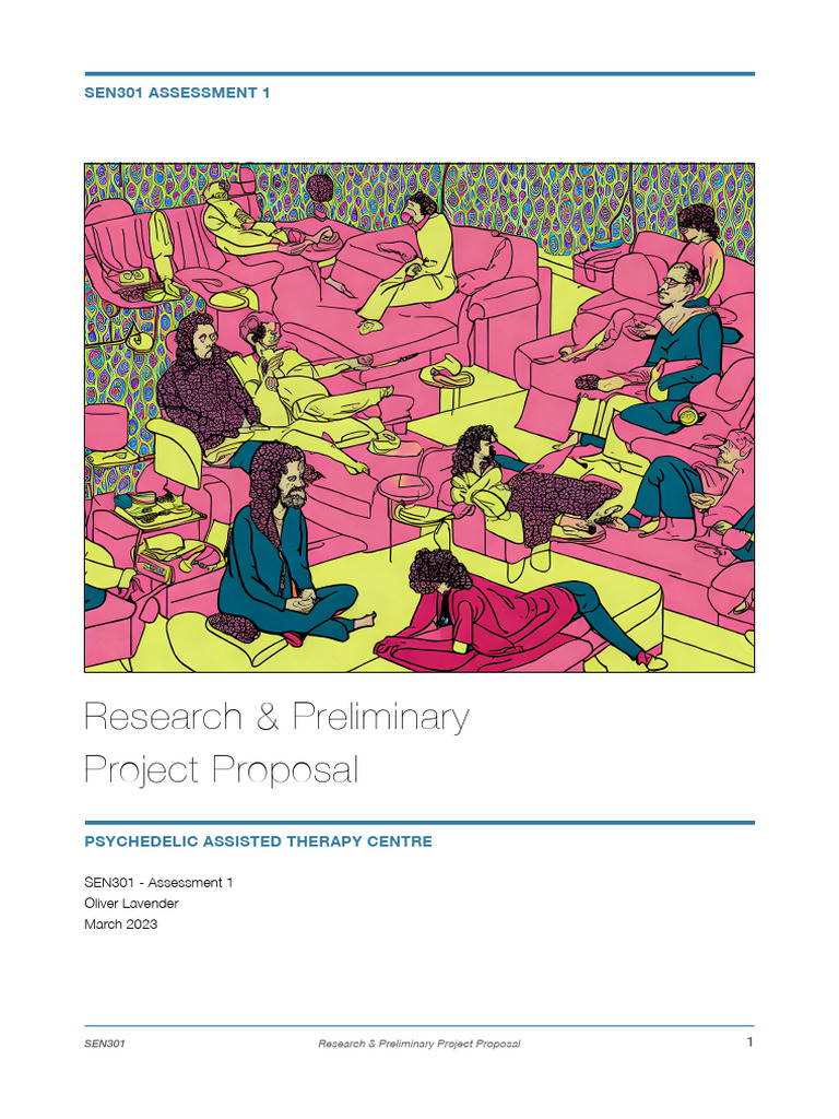 1 Research & Preliminary Project Proposal PAT Centre | PDF | Psychedelic Drugs | Psychotherapy