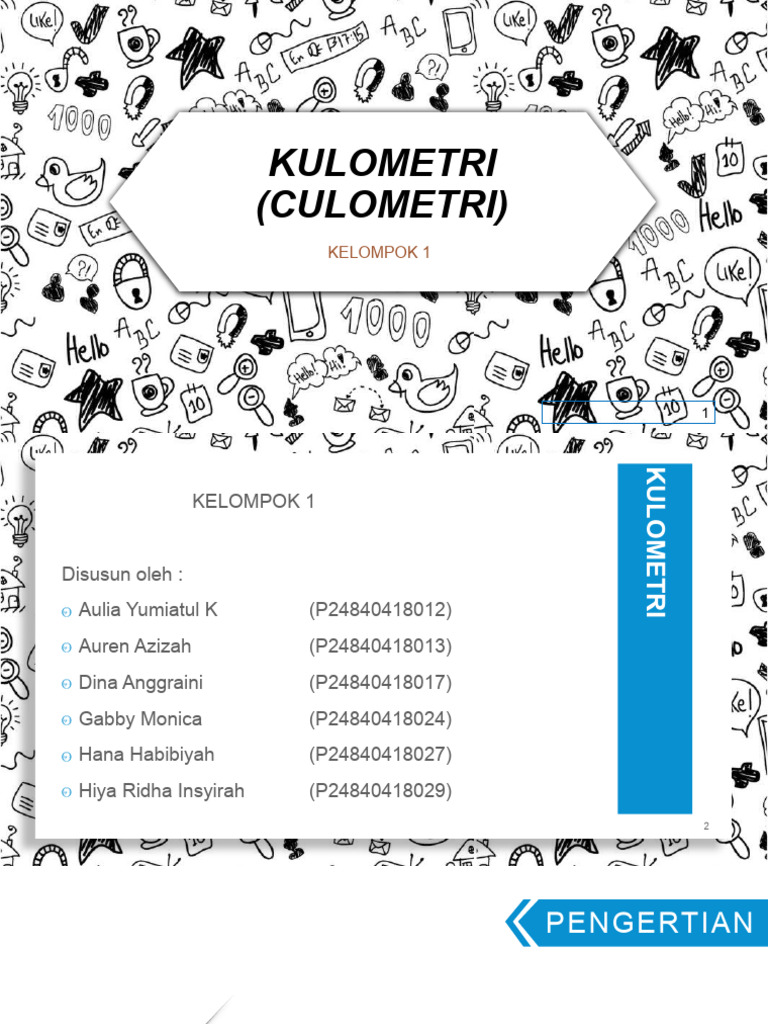 Kulometri Kelompok 1 | PDF