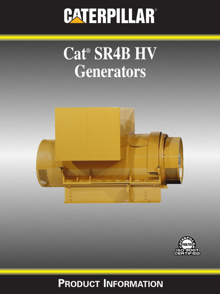 Cat SR4B HR Generator | PDF | Mechanical Engineering | Power Engineering