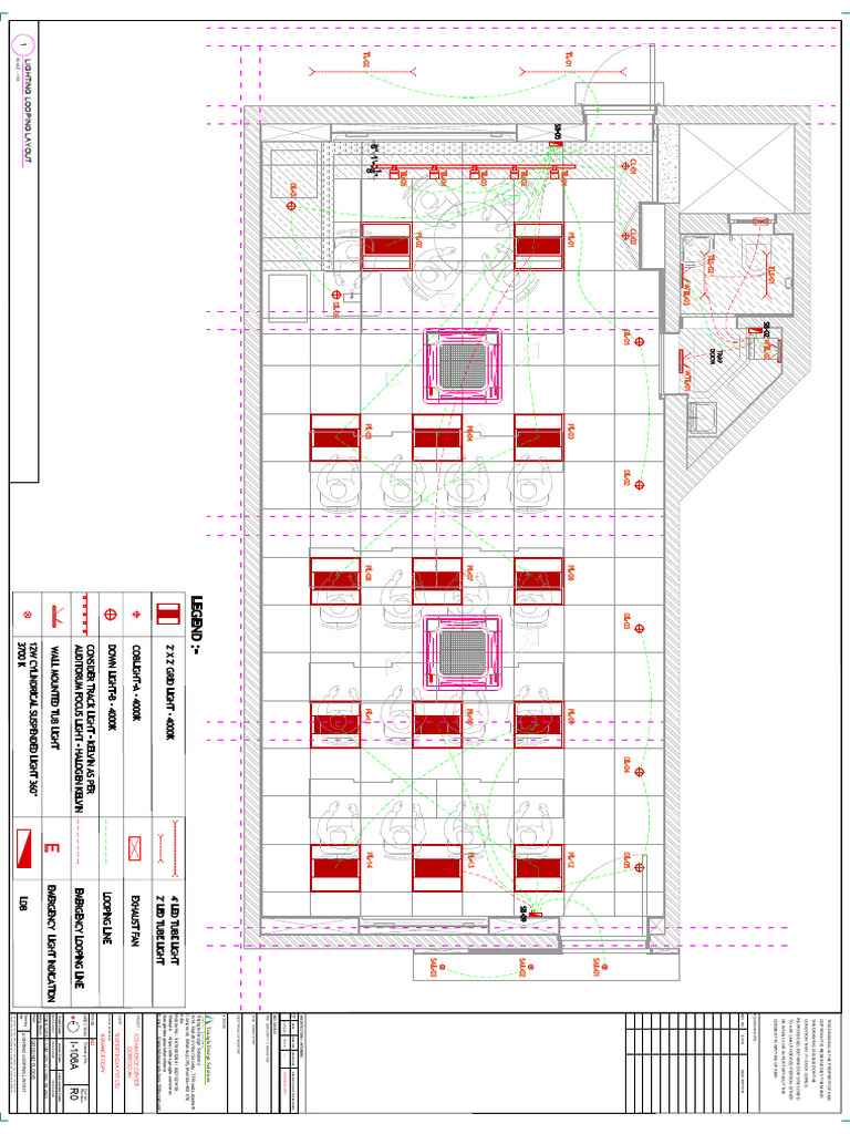 Lighting Looping Layout | PDF