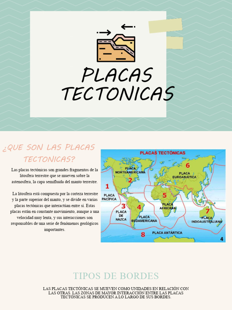 Placas Tectonicas | PDF | Placas tectónicas | Temblores