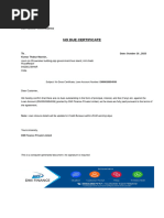 Mahindra & Mahindra Finance NOC | PDF