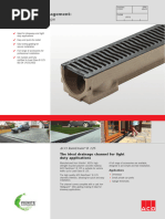 ACO Brickslot Drain Specifications | PDF | Drainage | Civil Engineering