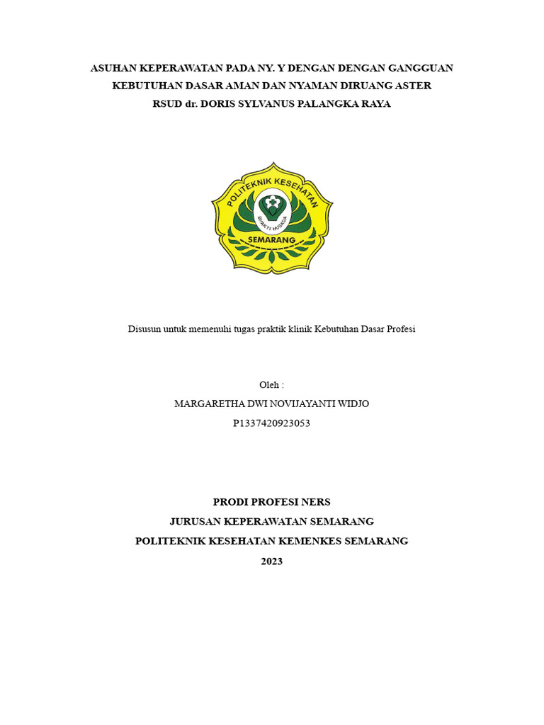 Askep Aster - Minggu Ke 3 | PDF