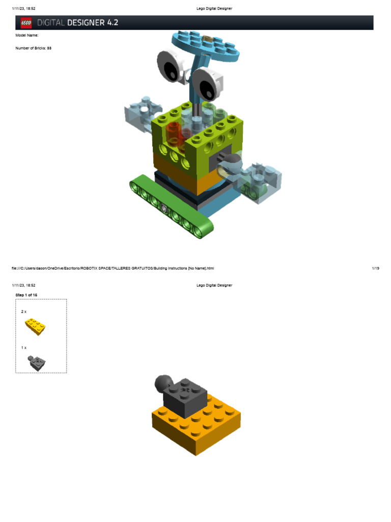 ROBOT | PDF | Lego