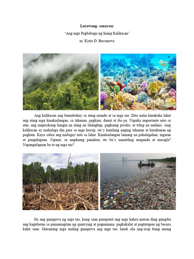 Larawang Sanaysay | PDF