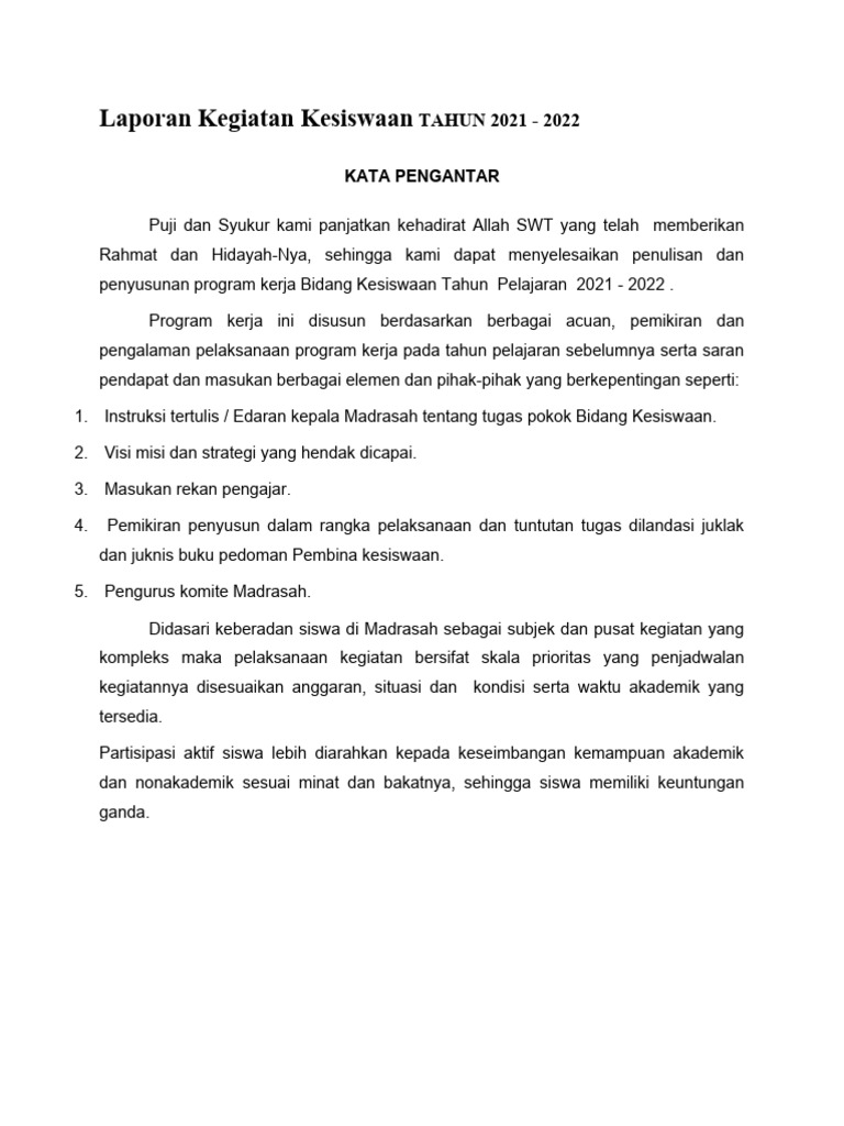 1.4.4.2 Lap Kegiatan Kesiswaan | PDF