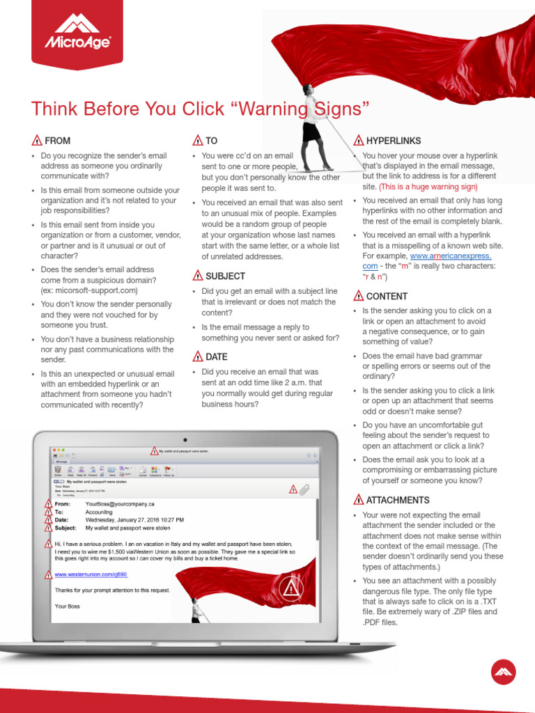Think Before You Click E | PDF