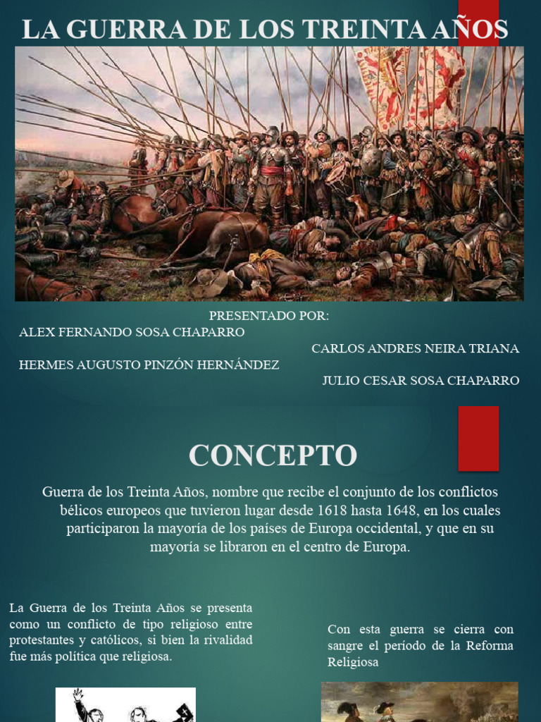 Guerra de los Treinta Años: Causas y Consecuencias | PDF | Santo ...
