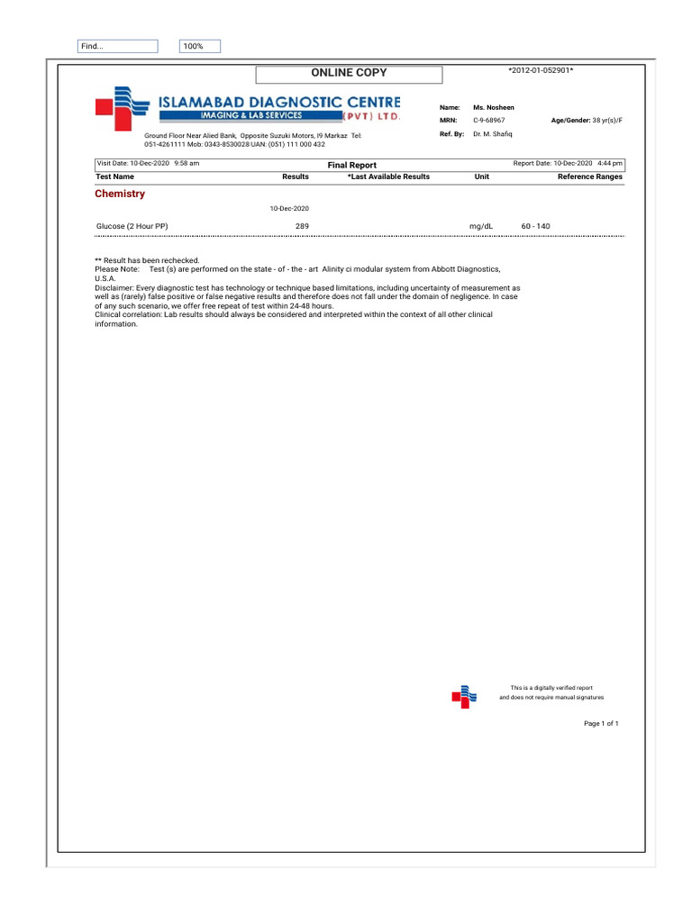 MediCubes Online Reporting System - . | PDF