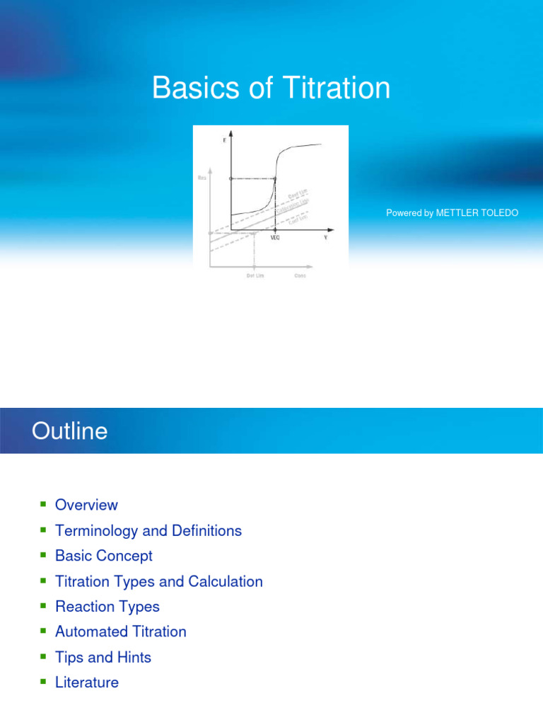 Titration Essentials | PDF | Titration | Chemistry