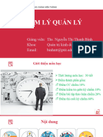 Tâm Lý Học Quản Lý - Vũ Dũng | PDF